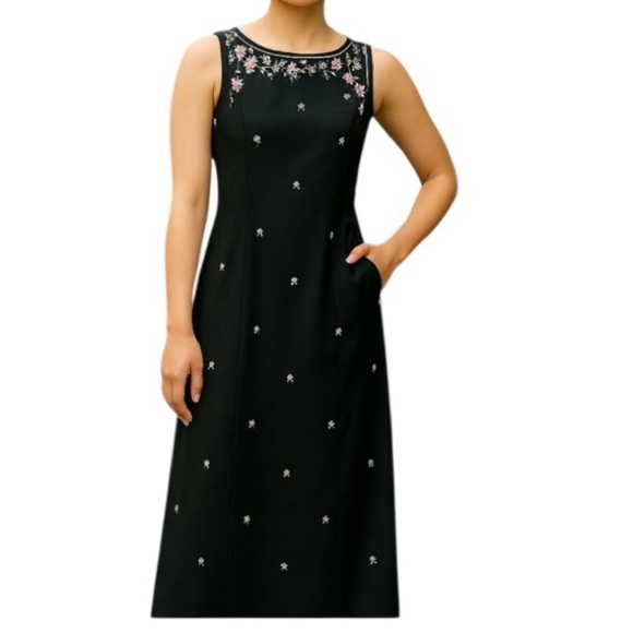 Ultra New York | Dresses | Ultradress New York Maxi Dress Linen Blend ...
